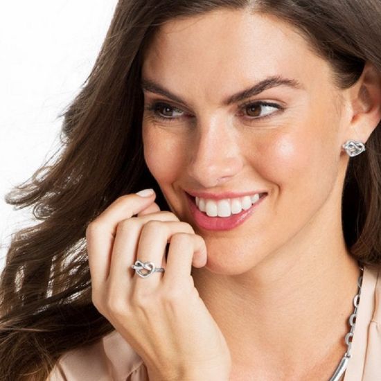 Golden Butterfly Gifts. Brighton Heart Loop Ring